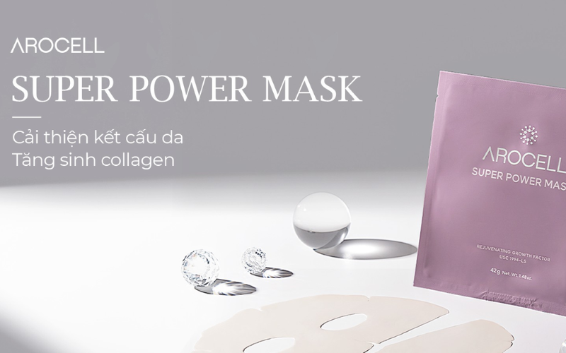 Mặt Nạ Siêu Collagen Arocell Super Power Mask Chống Lão Hoá, Dưỡng Ẩm ...